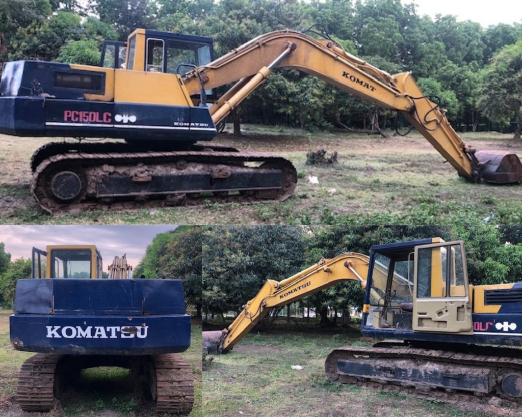 KOMATSU EXCAVATOR PC 150 BACKHOE MODEL 2017 - Rural Bank of Angeles, Inc.