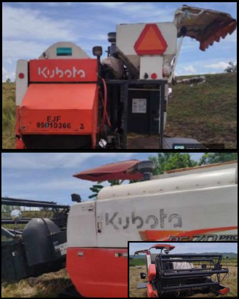 KUBOTA COMBINE HARVESTER DC70 PLUS PRO PH MODEL 2024 - Rural Bank of ...